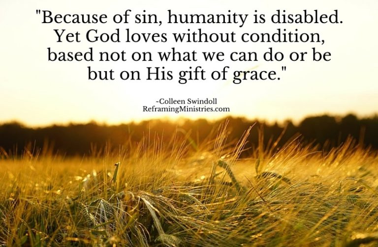 Because of Sin, Humanity is Disabled - Reframing Ministries